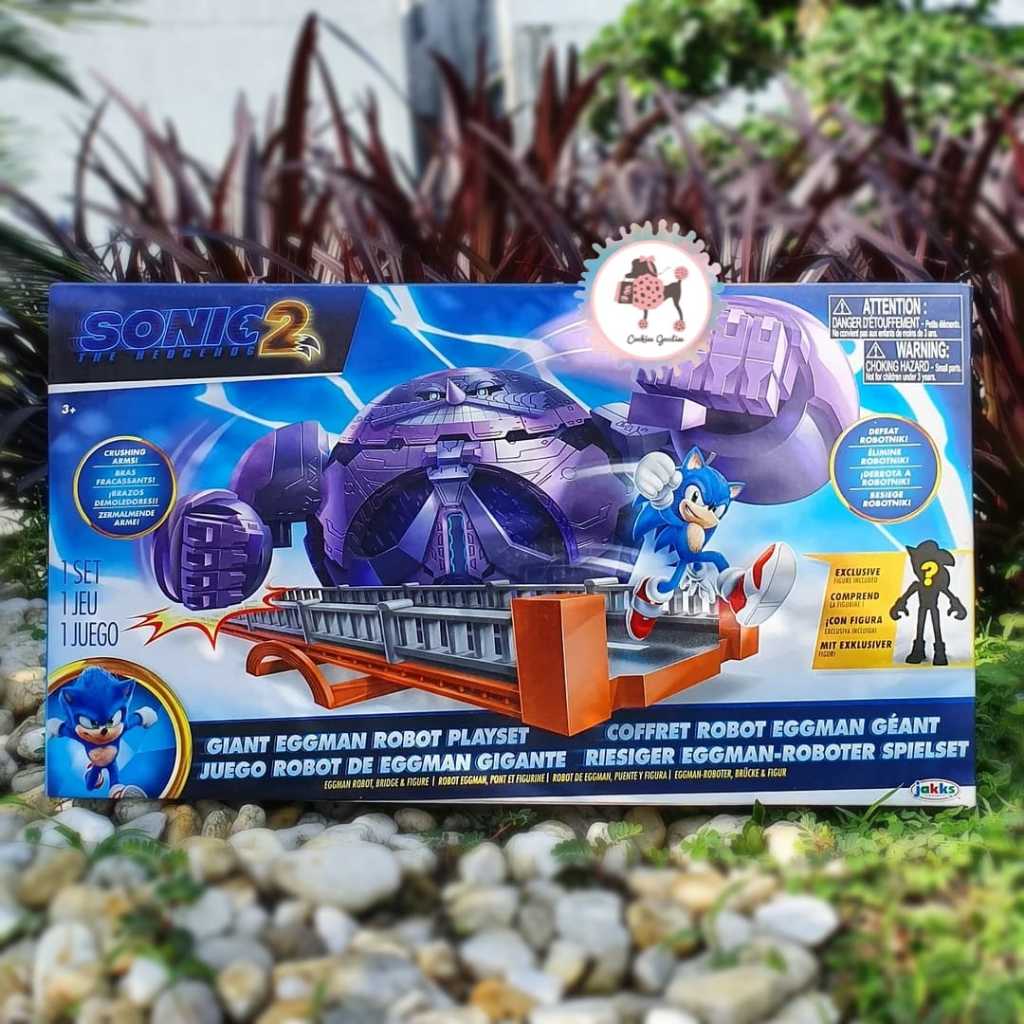 Jual S0nic the H3dgehog 2 Movie Giant Eggman Robot Playset | Shopee ...