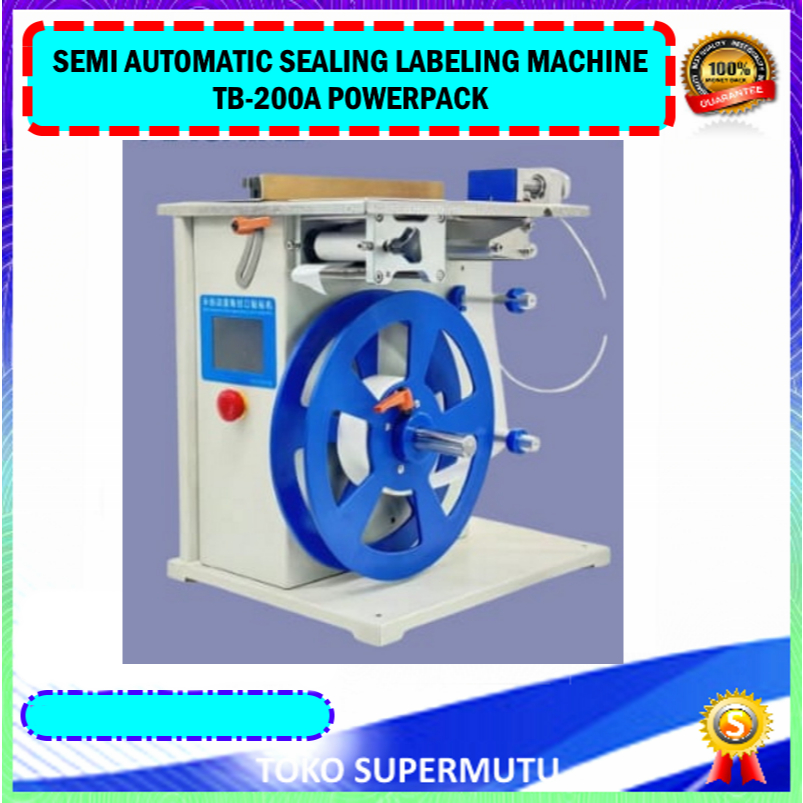 Jual Mesin Semi Automatic Corner Sealing Labeling Machine TB-200A ...