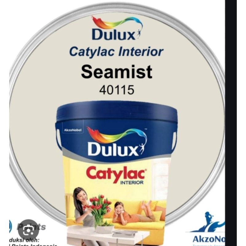 Jual cat catylac interior 25kg 25 kg 40115 seamist cat interior dalam ...