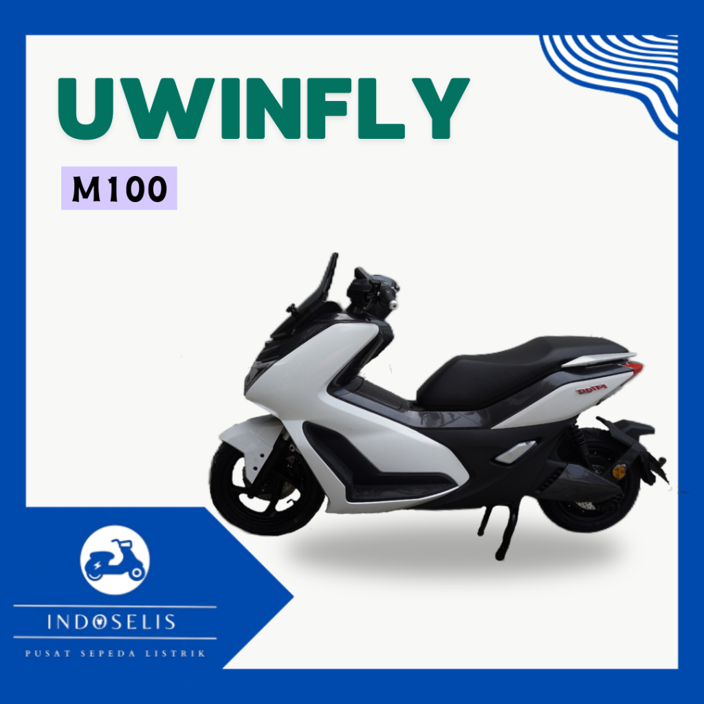 Jual Sepeda Motor Listrik Uwinfly M100 NFC 5000 watt | Original Garansi ...