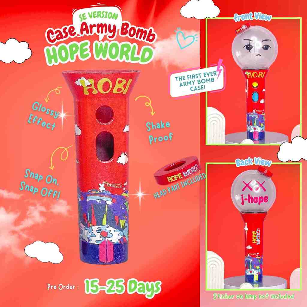 Jual Case Army Bomb Hope World | HANYA CASE BUKAN ARMY BOMB | Shopee ...
