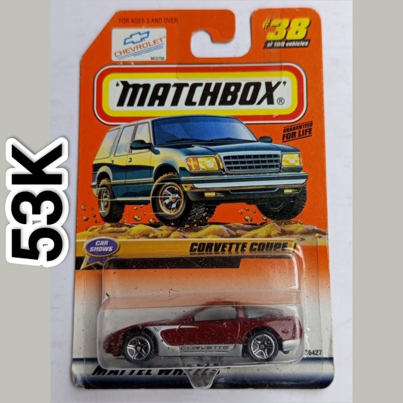 Jual Diecast Matchbox Corvette Coupe | Shopee Indonesia