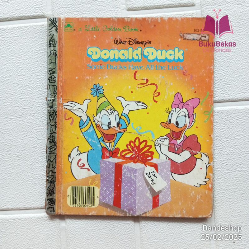 Jual Walt Disney Donald Duck Some Ducks Have All The Luck - A Little ...