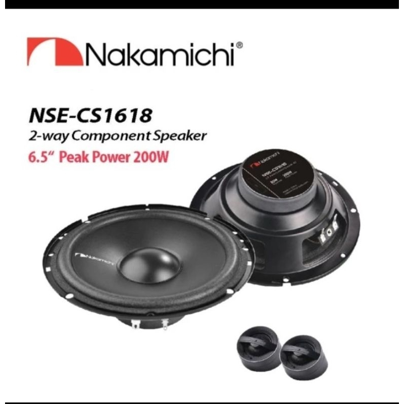 Jual SPEAKER KOMPONEN/SPLITE NAKAMICHI CS 1618 6,5INCH | Shopee Indonesia