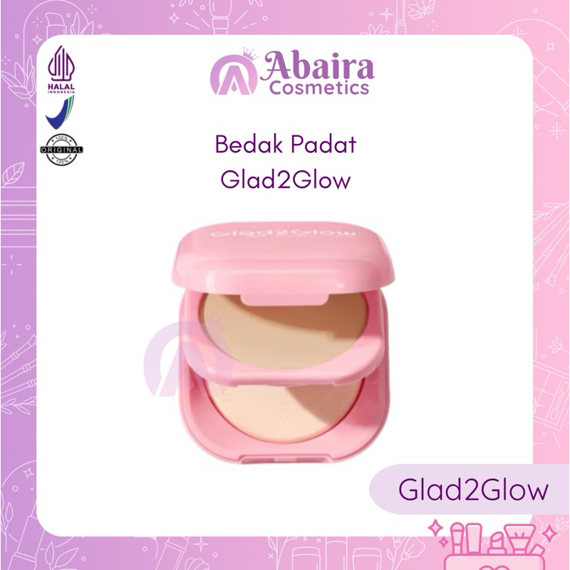 Jual Glad2Glow - Bedak Padat Powder Foundation G2G perfect blurring ...
