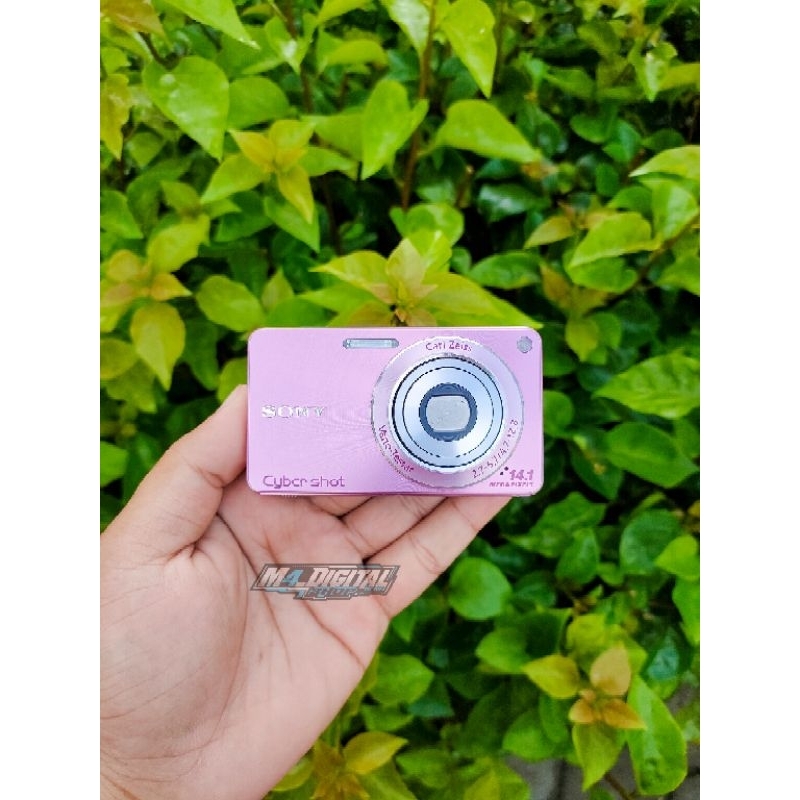 Jual DIGICAM SONY CYBERSHOT DSC-W350 PINK | Shopee Indonesia