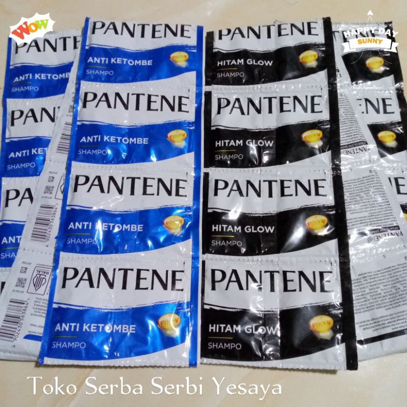 Jual Pantene Shampo Pro-V Renceng (12 sachet gandeng x 10 gram ...
