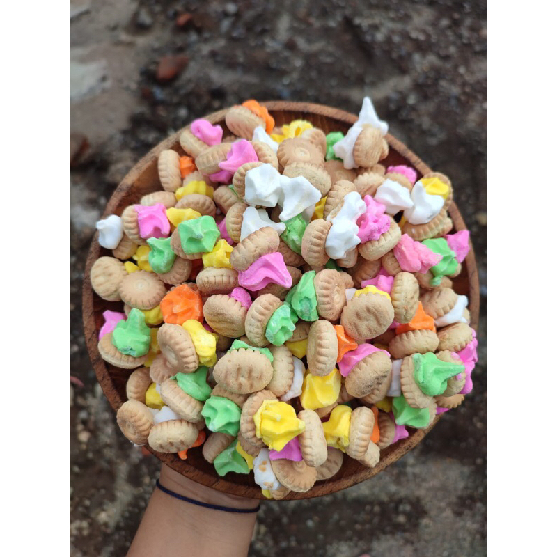 Jual GEM BUNGA JAJAN JADUL JAJAN LEBARAN BISKUIT ES CREAM JAJAN DESA ...