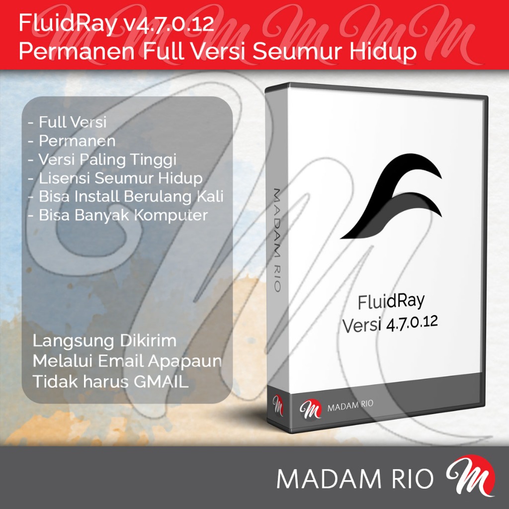 Jual Alat Render FluidRay v4.7.0.12 Terbaik Permanen Tanpa Batas | Shopee Indonesia