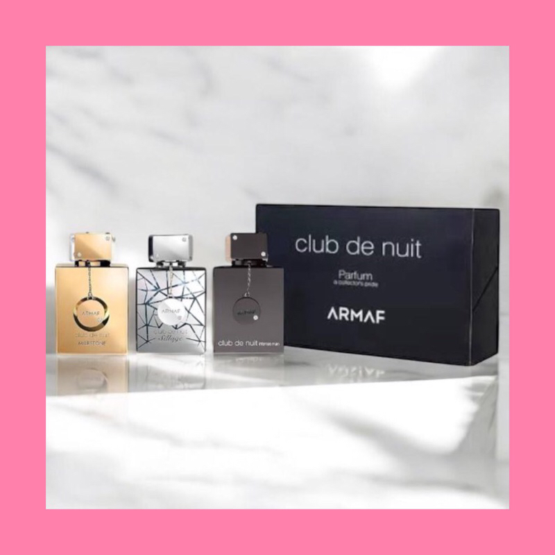 Jual Armaf Club De Nuit Gift Set Parfum Collector's Pride 3x30ml ...