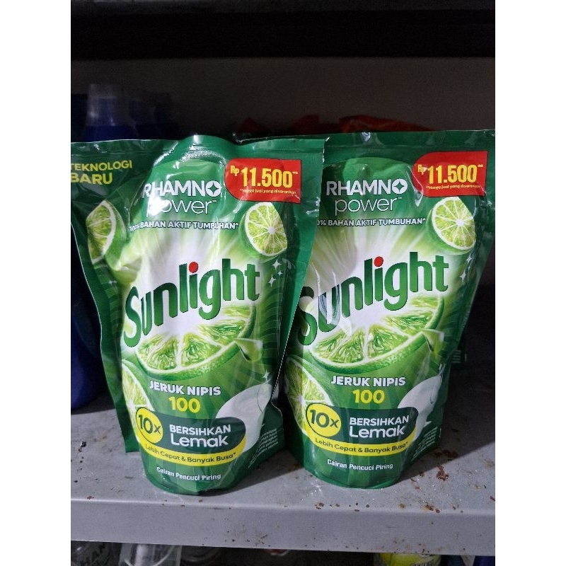 Jual Sunlight Sabun Cuci Piring Kemasan Besar 635ml Refill Pouch READY ...