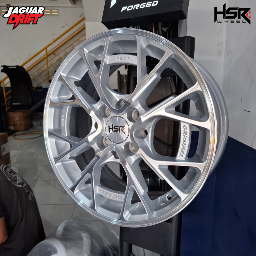 Jual Velg Hsr Ring 15 Untuk Mobil Agya, Sigra, Binguo Velek Hsr Fe01 R15 Lebar 6,5 Rata Lubang 4 ...
