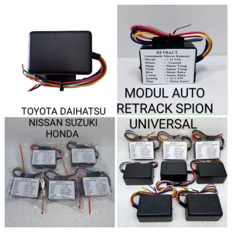 Jual Modul Auto retract spion universal / modul spion lipat otomatis ...