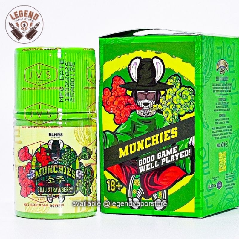 Jual FREEBASE - LIQUID MUNCHIES V2 Strawberry Sozu 60ML 3MG AUTHENTIC ...