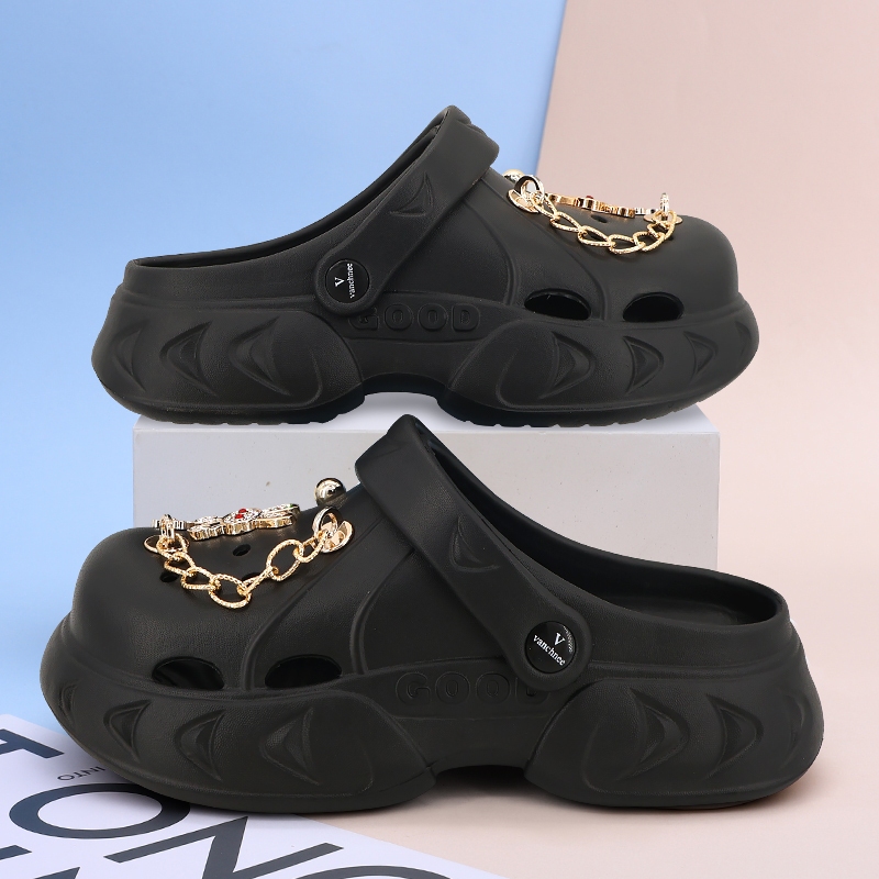 Jual IRSOE Sandal Kodok Dewasa Wanita Classic Bae Clog Sepatu Sendal ...