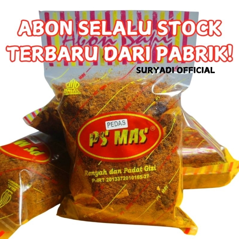 Jual ABON SAPI / AYAM / PS MAS Premium 250gram Original 100% | Shopee ...