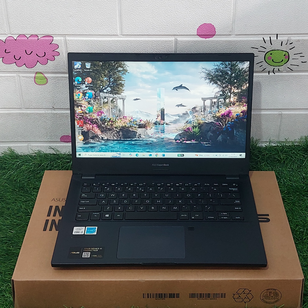 Jual ASUS EXPERTBOOK P2451FA INTEL I3-10110U RAM 4GB SSD 256GB MULUS ...