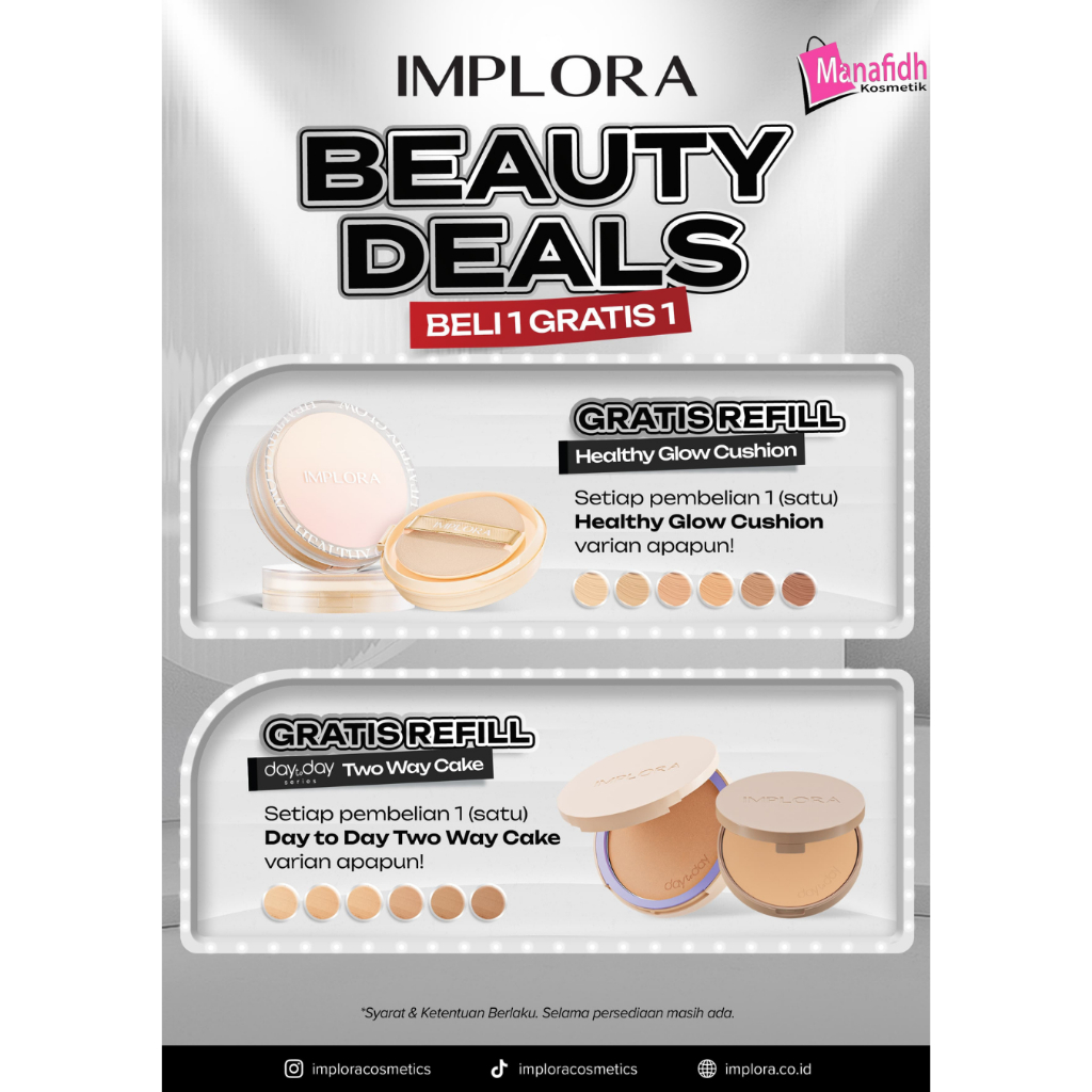 Jual Implora Healthy Glow Cushion | Shopee Indonesia