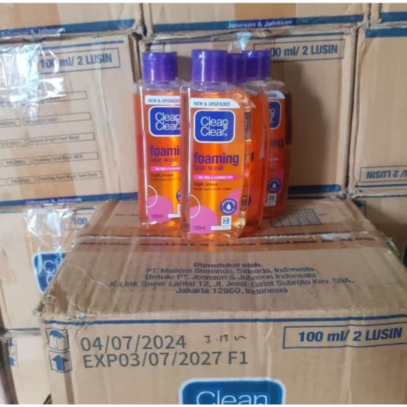 Jual CLEAN n CLEAR 100ML.FACE WASH | Shopee Indonesia