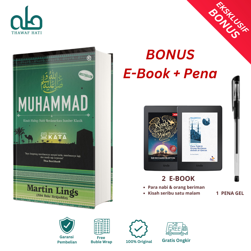 Jual Buku Muhammad : Kisah Hidup Nabi Berdasarkan Sumber Klasik ...
