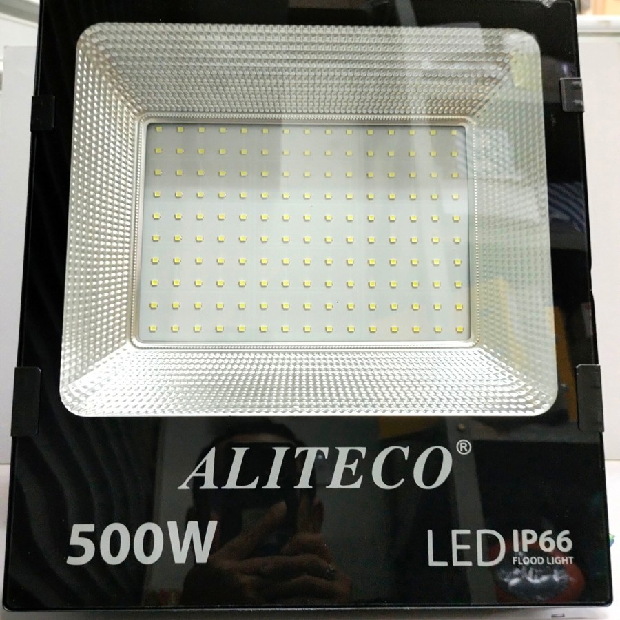 Jual ALITECO Kap Lampu Sorot LED 500 WATT / LAMPU TEMBAK LED FLOODLIGHT 500 WATT IP66 | Shopee ...