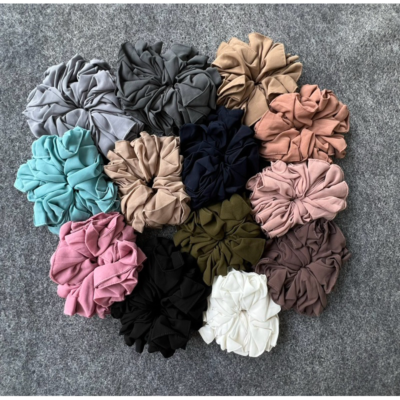 Jual SCRUNCHIE RAMBUT / CEPOL RAMBUT / IKAT RAMBUT / KUNCIRAN / CEPOL ...