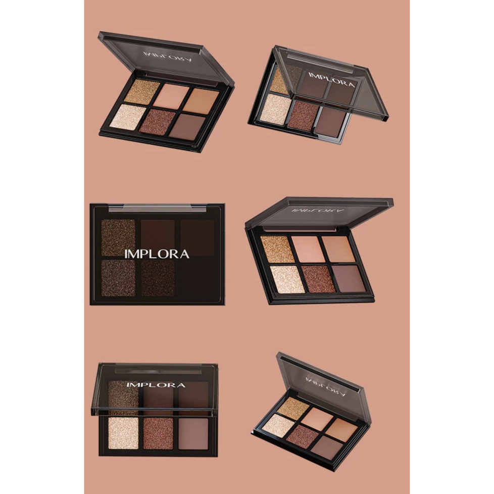 Jual IMPLORA Urban Eyeshadow Palette | Shopee Indonesia