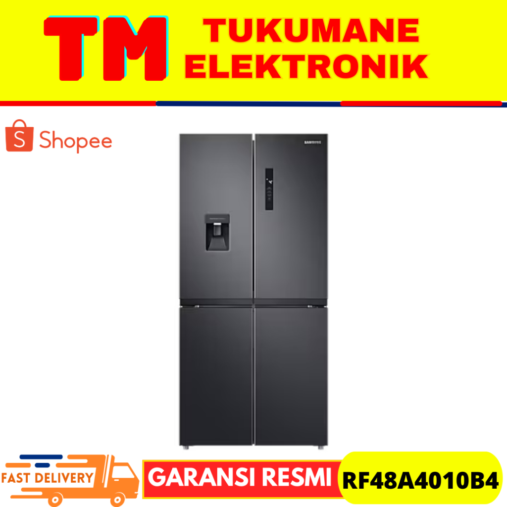 Jual SAMSUNG RF48A4010B4 Kulkas MultiDoor 511L Digital Inverter ...