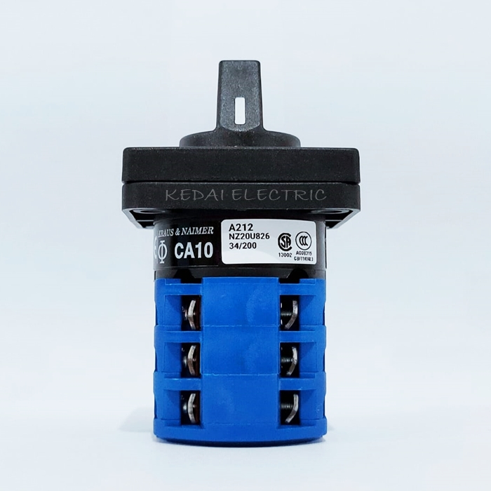 Jual SELECTOR SWITCH 20A COS 3POLE KRAUS & NAIMER CA10-A212 | Shopee ...
