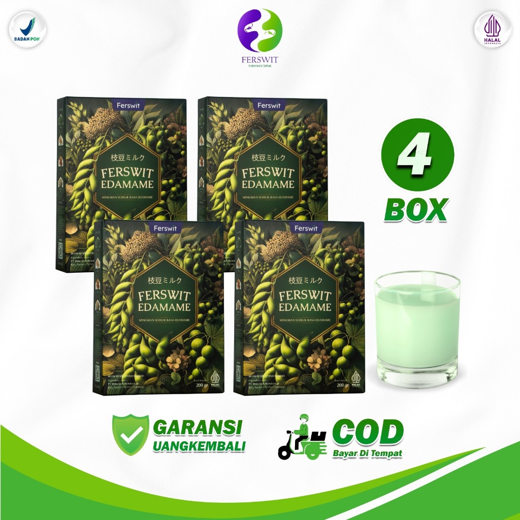 Jual Ferswit Susu Edamame Jepang - Untuk Asam Lambung, Gerd ...
