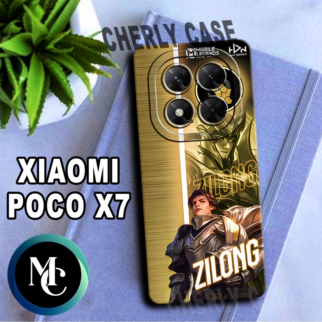Jual case karet untuk Xiaomi Poco X7/CC31/Motif GAME/case poco X7 ...