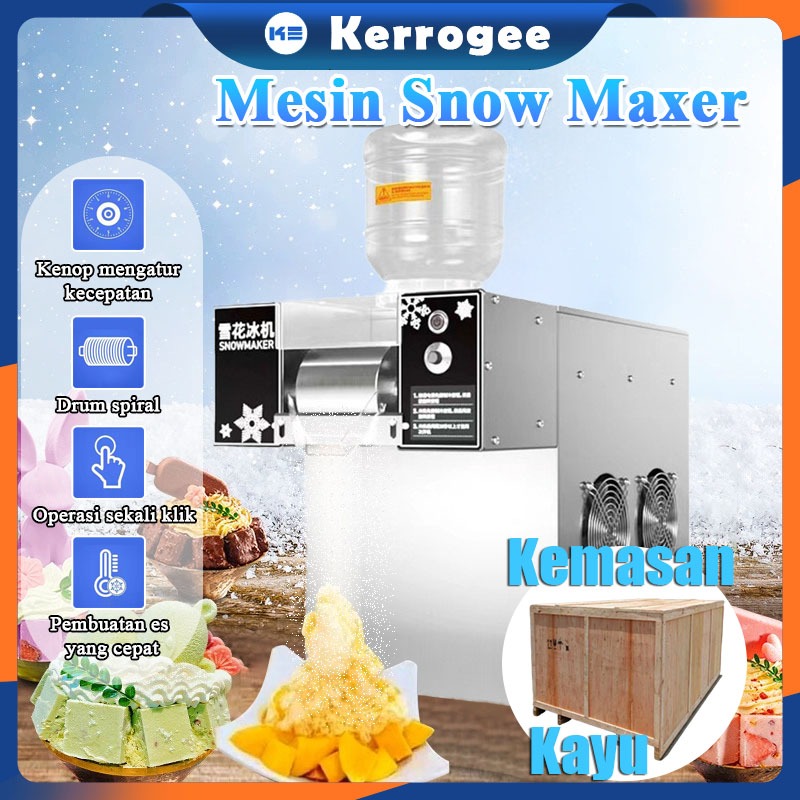 Jual Ready Mesin BINGSOO Mesin Snow Maxer Ice snow machine Ice Mesin Es ...