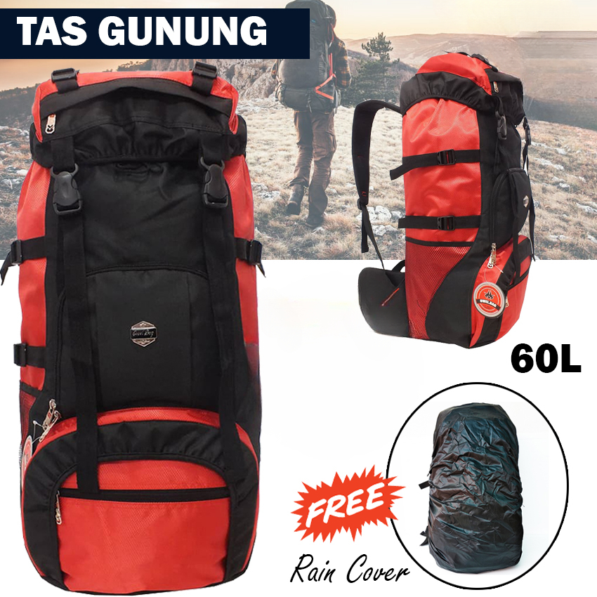 Jual Tas Ransel Camping Naik Gunung Adventure Outdoor Backpack Travel ...
