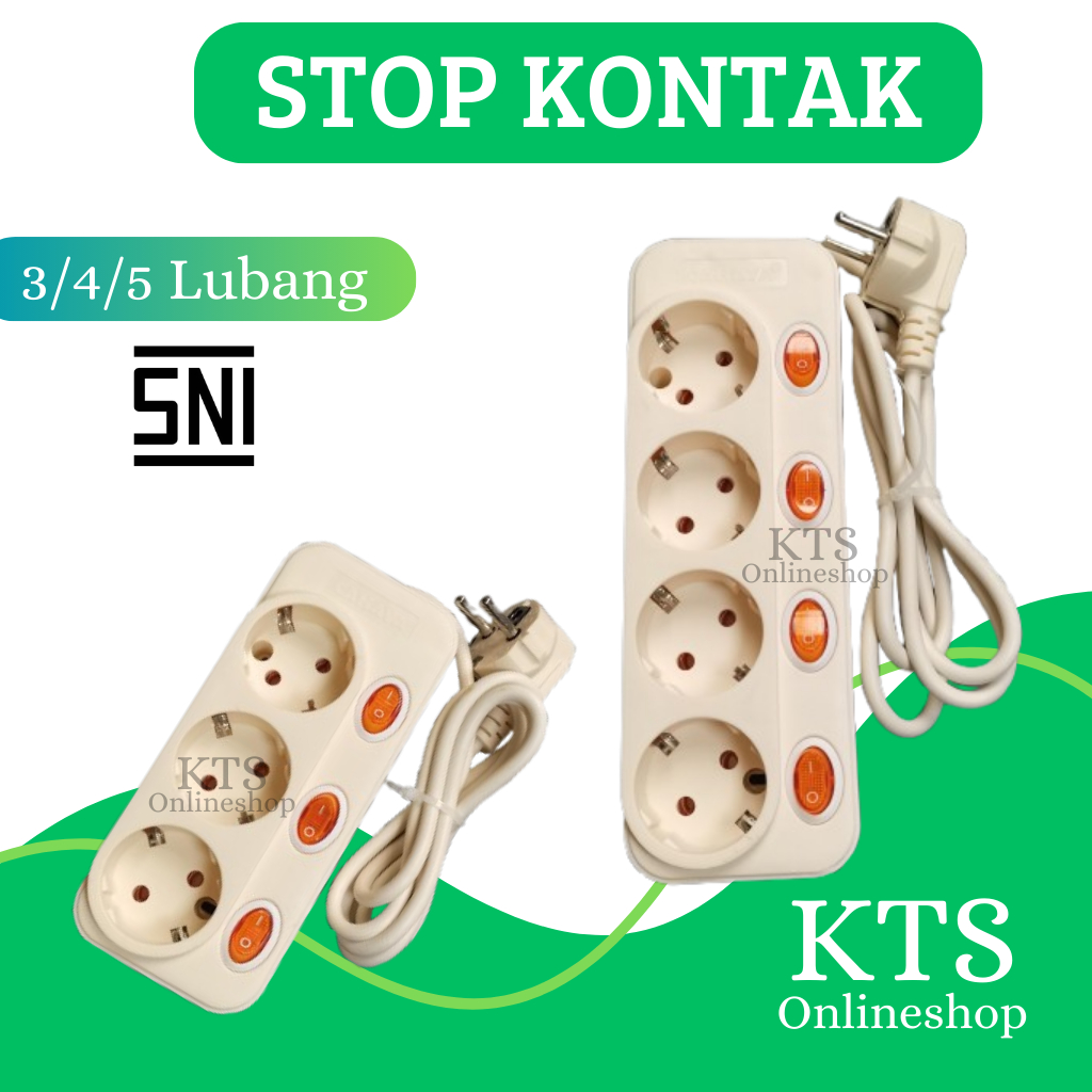 Jual Stop Kontak + Kabel + Tombol On/Off / Colokan Kabel + On/Off ...