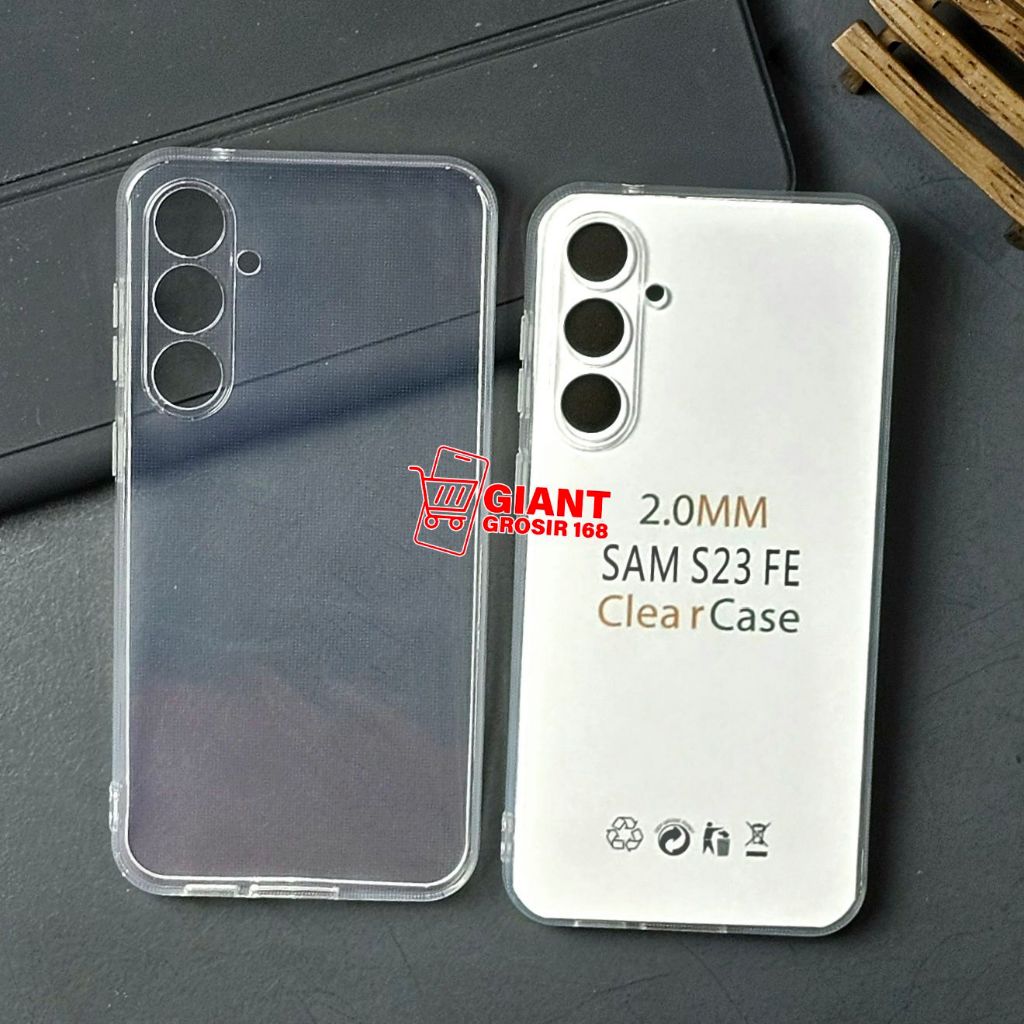 Jual SAMSUNG S23 FE CASE CLEAR HD 2.0MM CASE BENING TRANSPARAN SAMSUNG ...