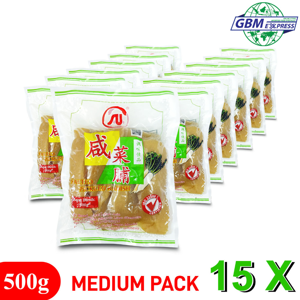 Jual SU Brand Medium pack Caipo asin 500g - 15Pcs | Shopee Indonesia
