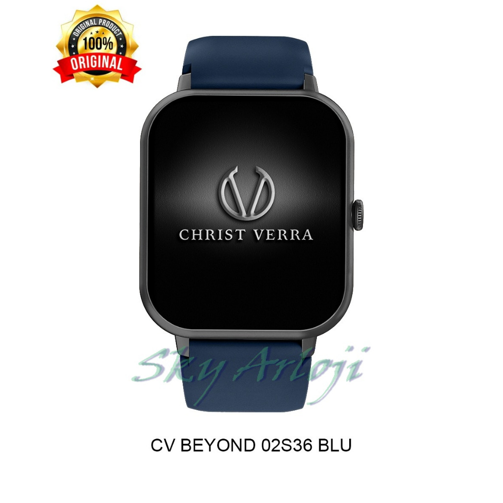 Jual Christ Verra CV BEYOND 02S36-BLU Jam Tangan Smartwatch | Shopee ...