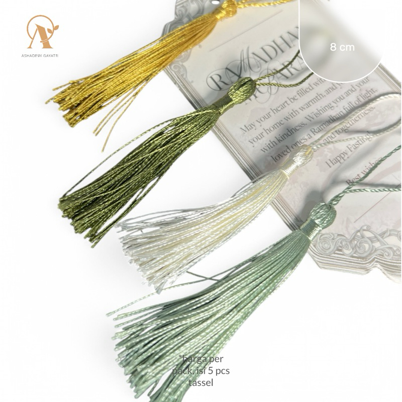Jual Ashadewi Gayatri – 5 pcs tassel / tali rumbai hangtag | Shopee ...
