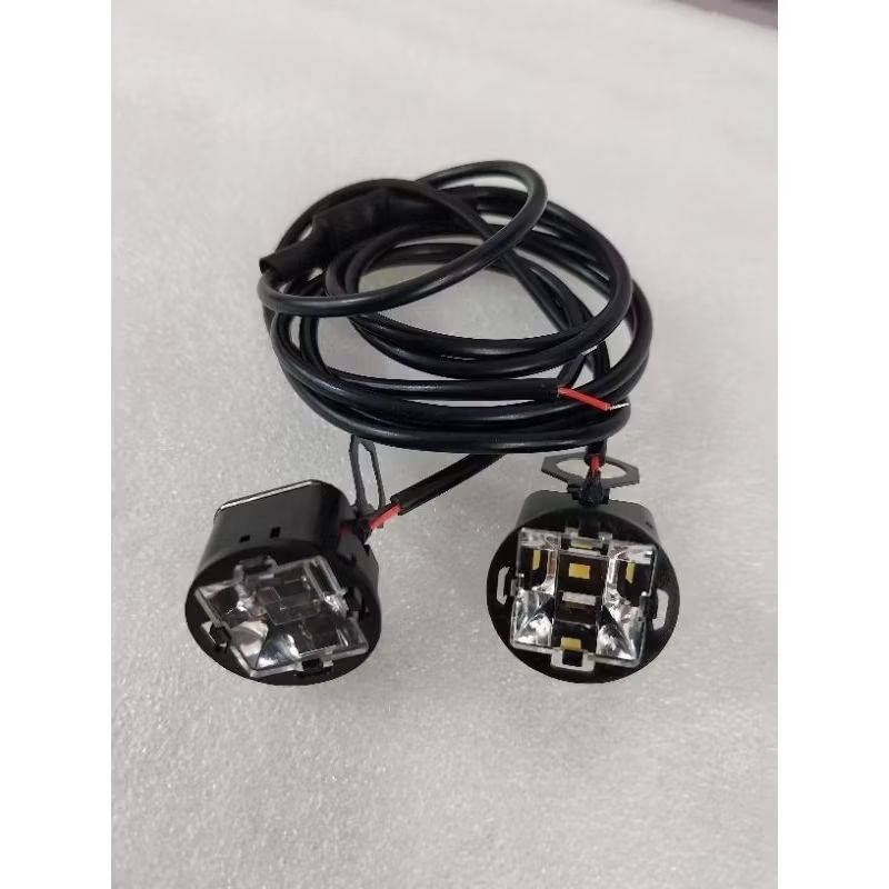 Jual LAMPU LED MOTOR MOBIL MATA ELANG FLASH KEDIP TERANG DRL EAGLE EYES ...