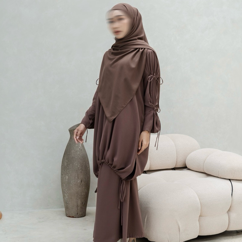 Jual Raia Tunik Set Anti UV (One Set Tunik Rok) Daily, Umroh,Haji ...