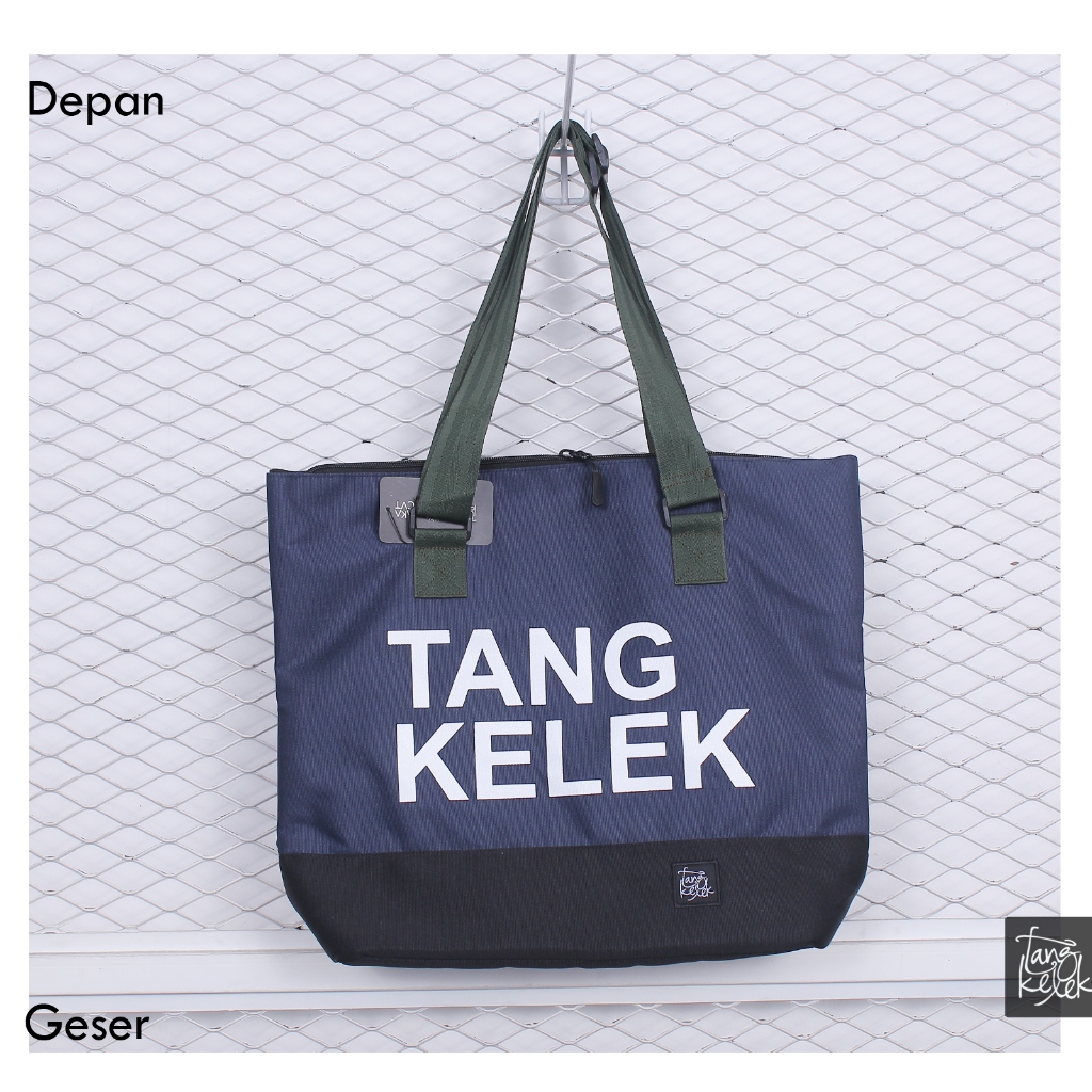 Jual Tangkelek Tote Bag Tangkelek Warna Biru | Shopee Indonesia