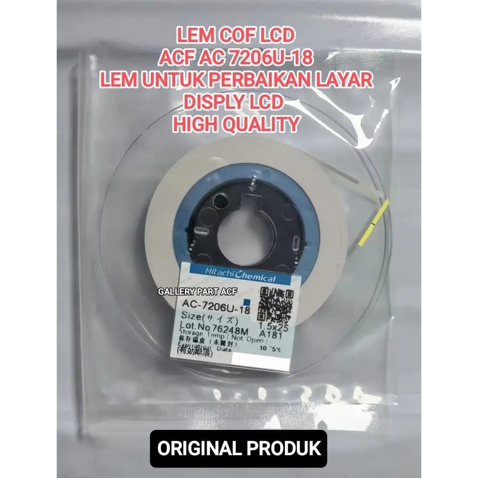 Jual 30 cm lem acf ac 7206 u 18 untuk perbaikan cof lcd disply led tv ...