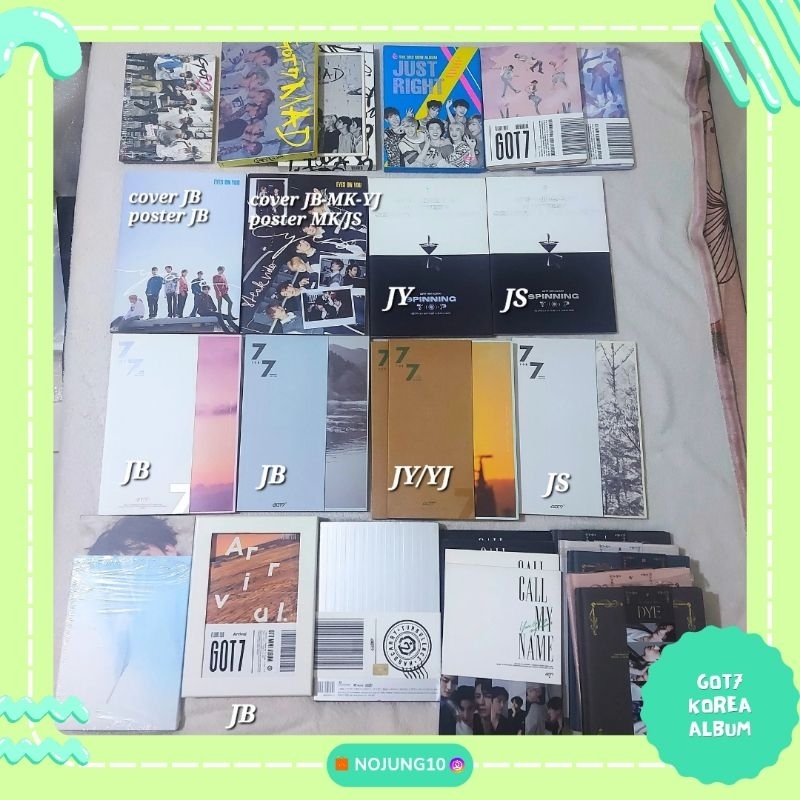 Jual GOT7 OFFICIAL ALBUM (KOREA) | Shopee Indonesia