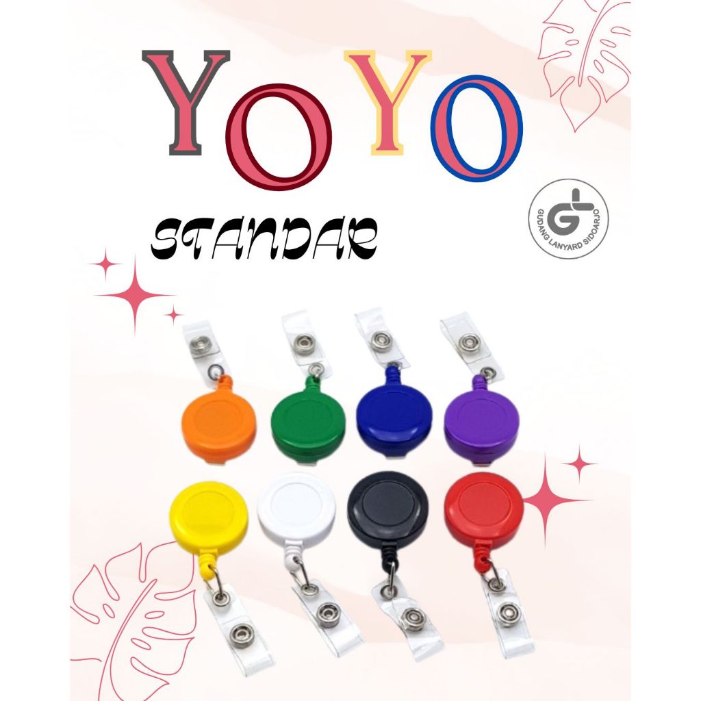 Jual YOYO Tali Id Card Gantungan ID CARD Hang Tag Name Tag STANDARD ...