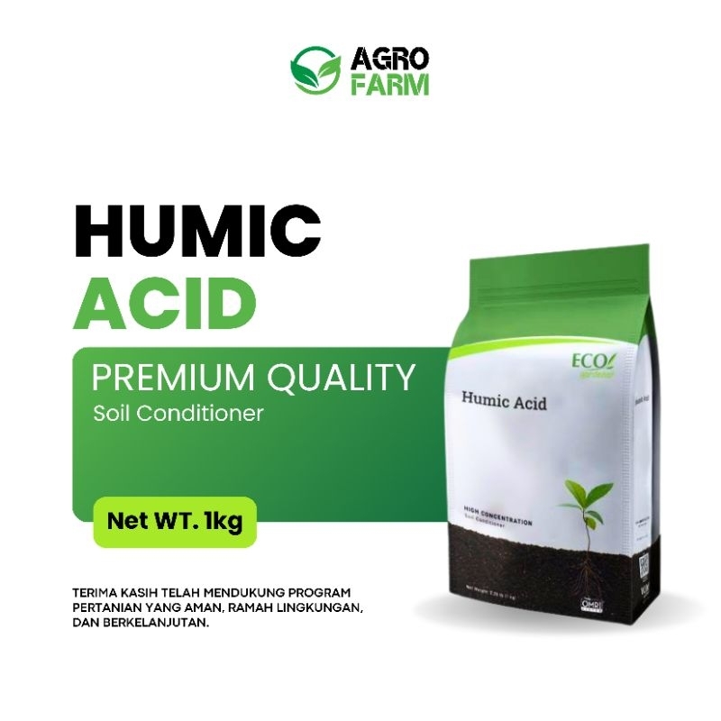 Jual Asam Humat Humic Acid Asli Murni Tanpa Campuran 1kg Pupuk Pembenah Tanah Pertanian Cabai ...
