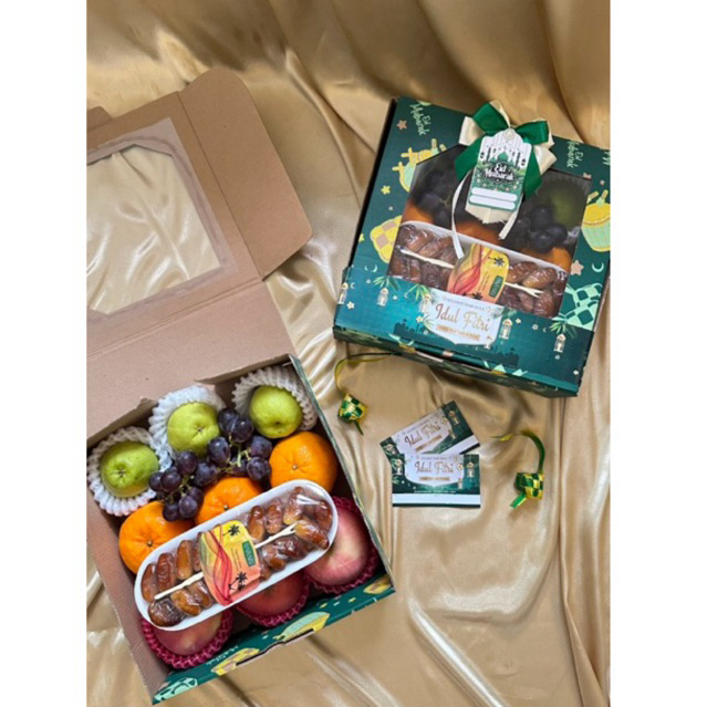 Jual (instan same day delivery) hampers free pita parsel parcel buah ...