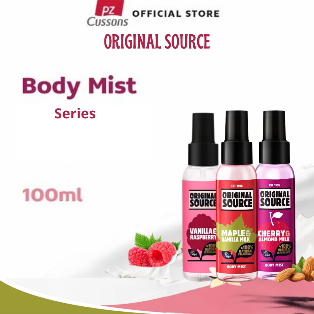 Jual WAWA - Original Source Body Mist Series | Netto 100 mL | Natural ...