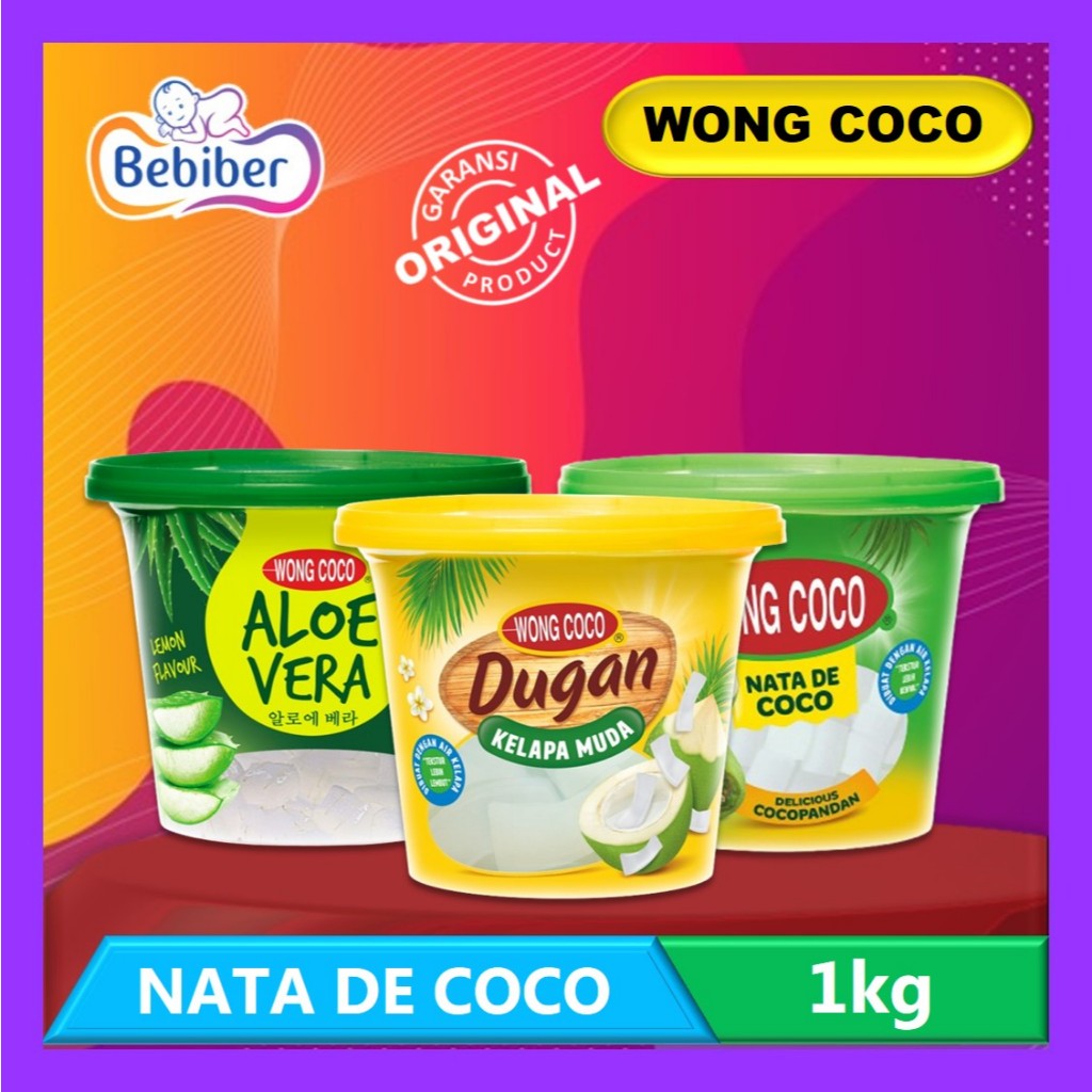Jual Wong Coco Nata De Coco 1kg Series | Sari Kelapa Asli | Dugan ...