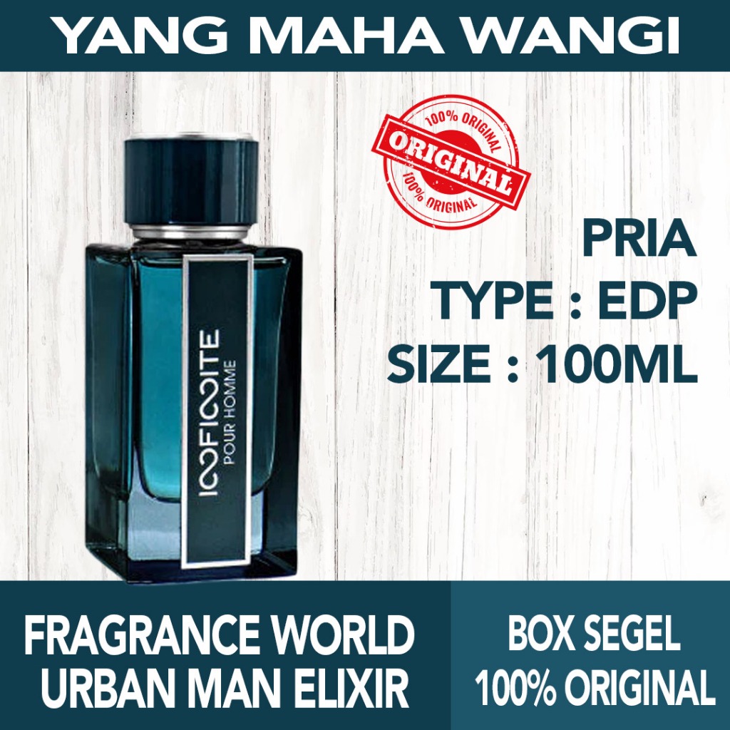 Jual PARFUM ORIGINAL FRAGRANCE WORLD INFINITE POUR HOMME 100ML (BOX ...