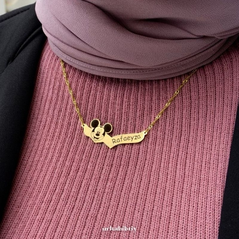 Jual Mickey Mouse Series - Set Perhiasan Kustom Titanium Impor | Shopee Indonesia